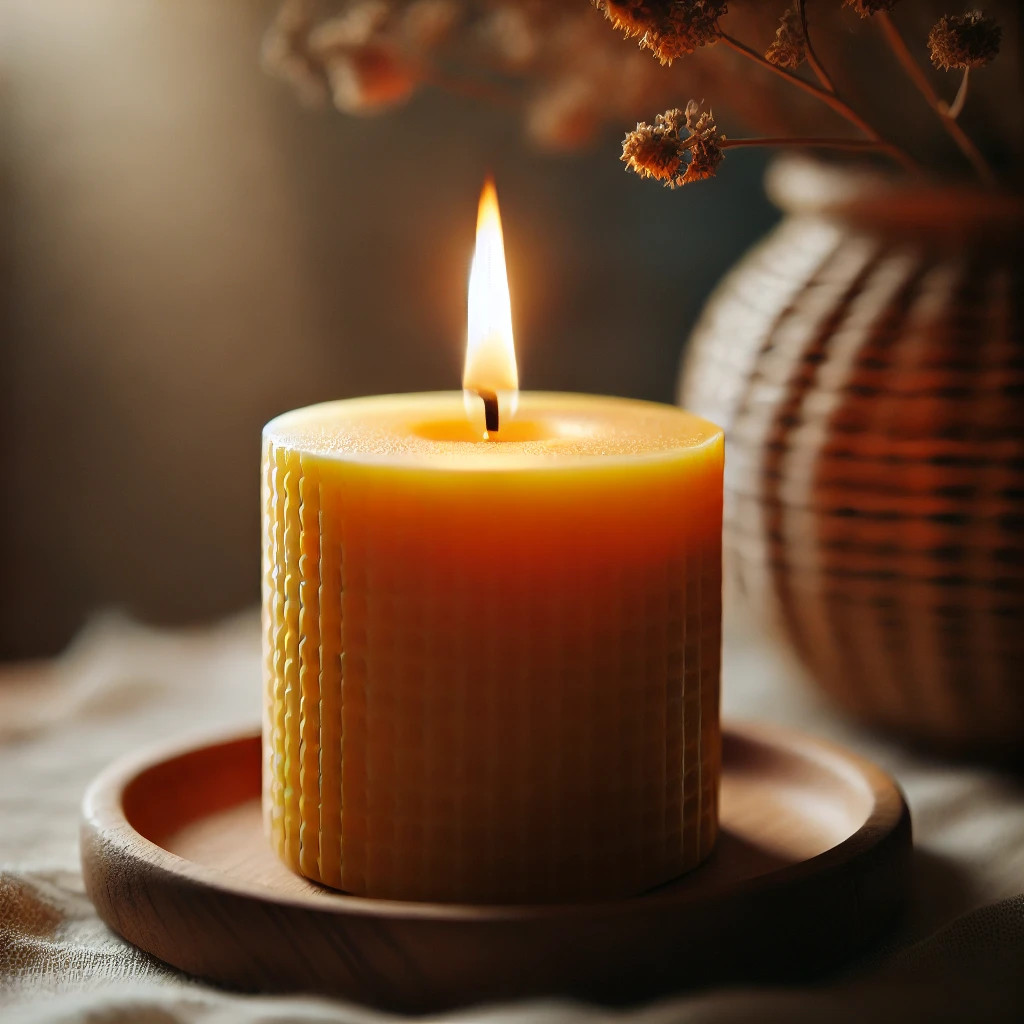 Méhviasz gyertyák :: Gujka Méhészet